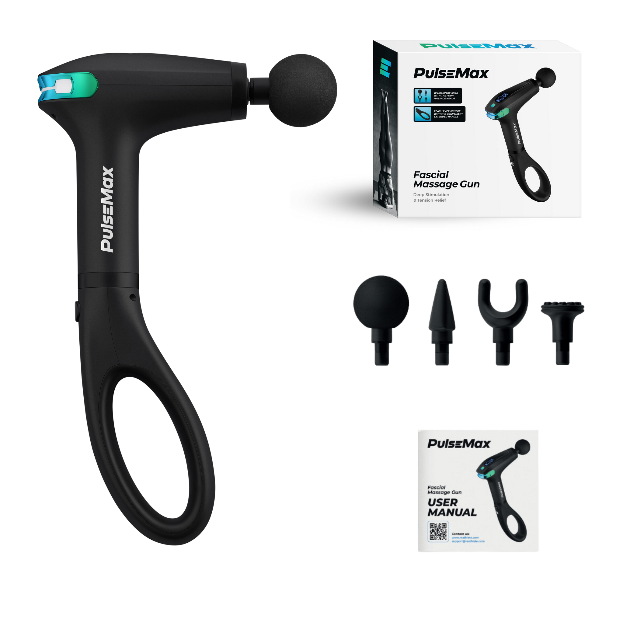 PulseMax Extend Massage Gun